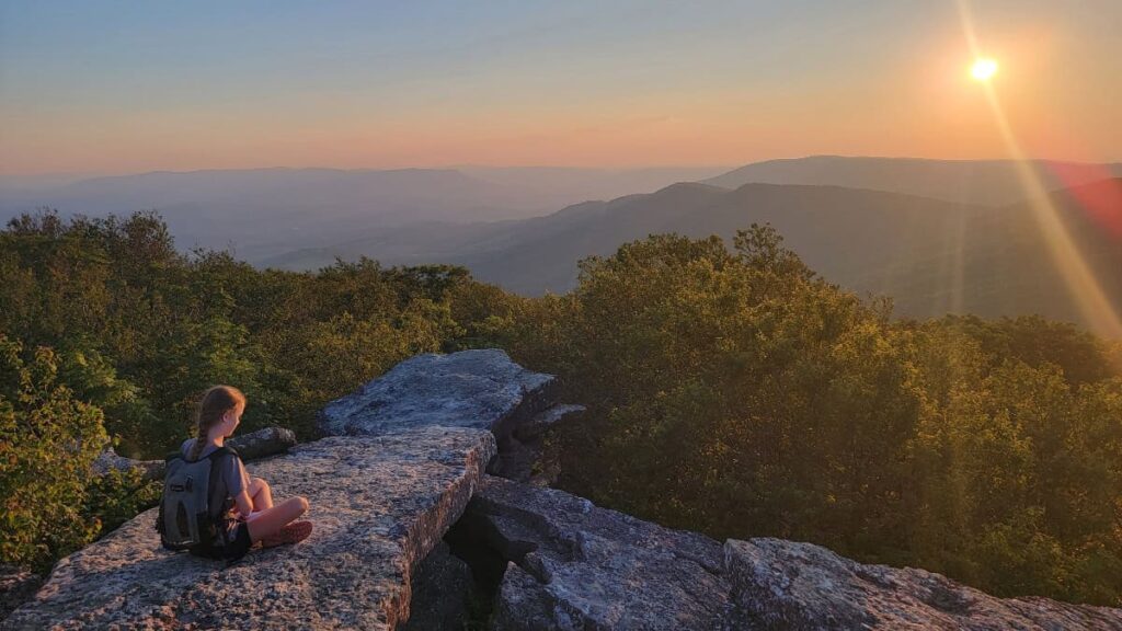 Bald Knob Trail Virginia: A Short Sunset Hike Near Blacksburg - Trails ...